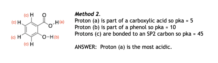 Find the most acidic proton in a molecule – Organic Chemistry: How to….